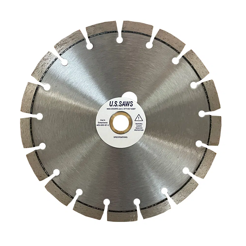 10" x .150" x 1" Soft Bond Concrete Blade - U.S.SAWS