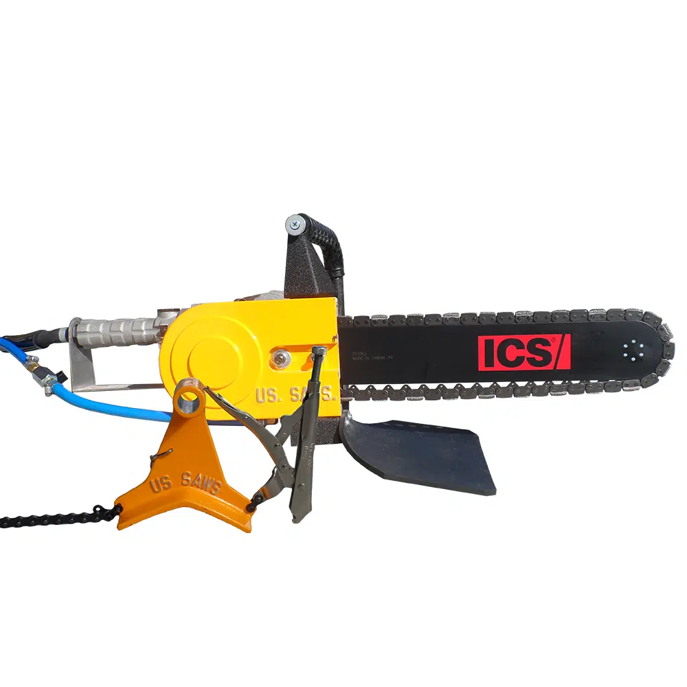 16" Ductile Iron Cutting Air Chain Saw Package | Model ACH-GB16 - U.S.SAWS